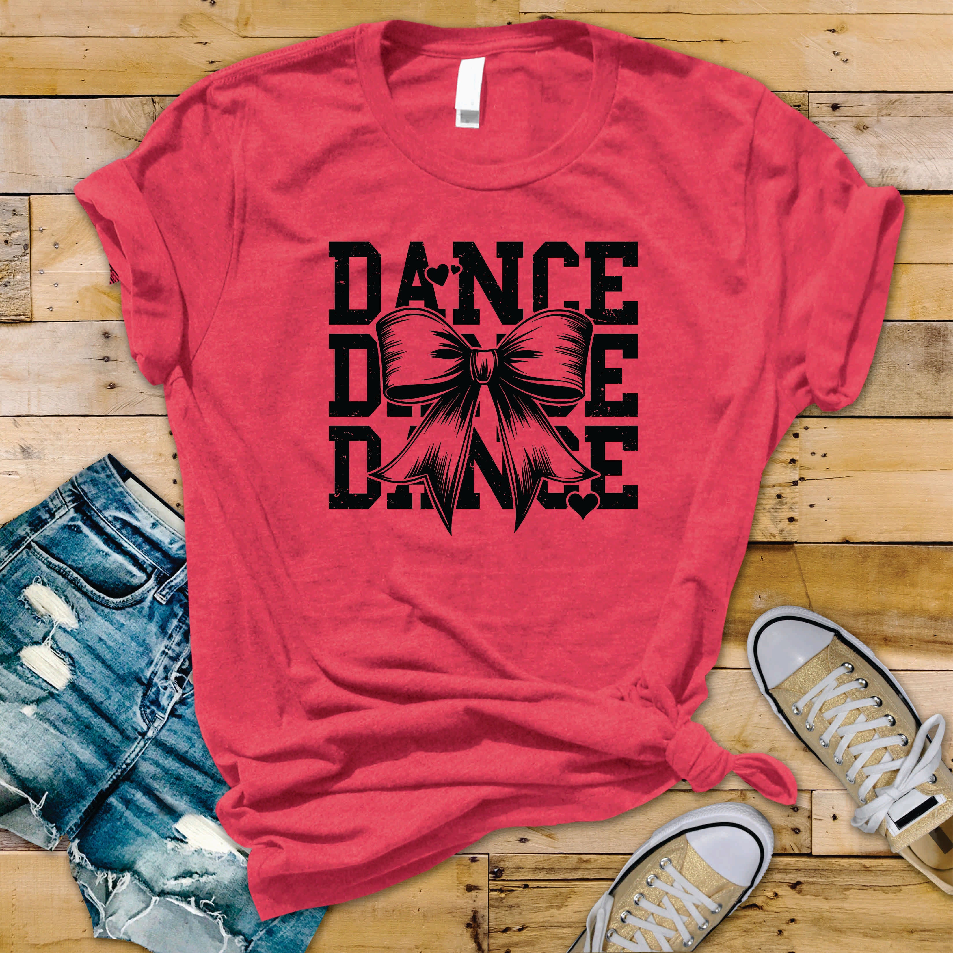 Dance Bow Stacked - Transfer