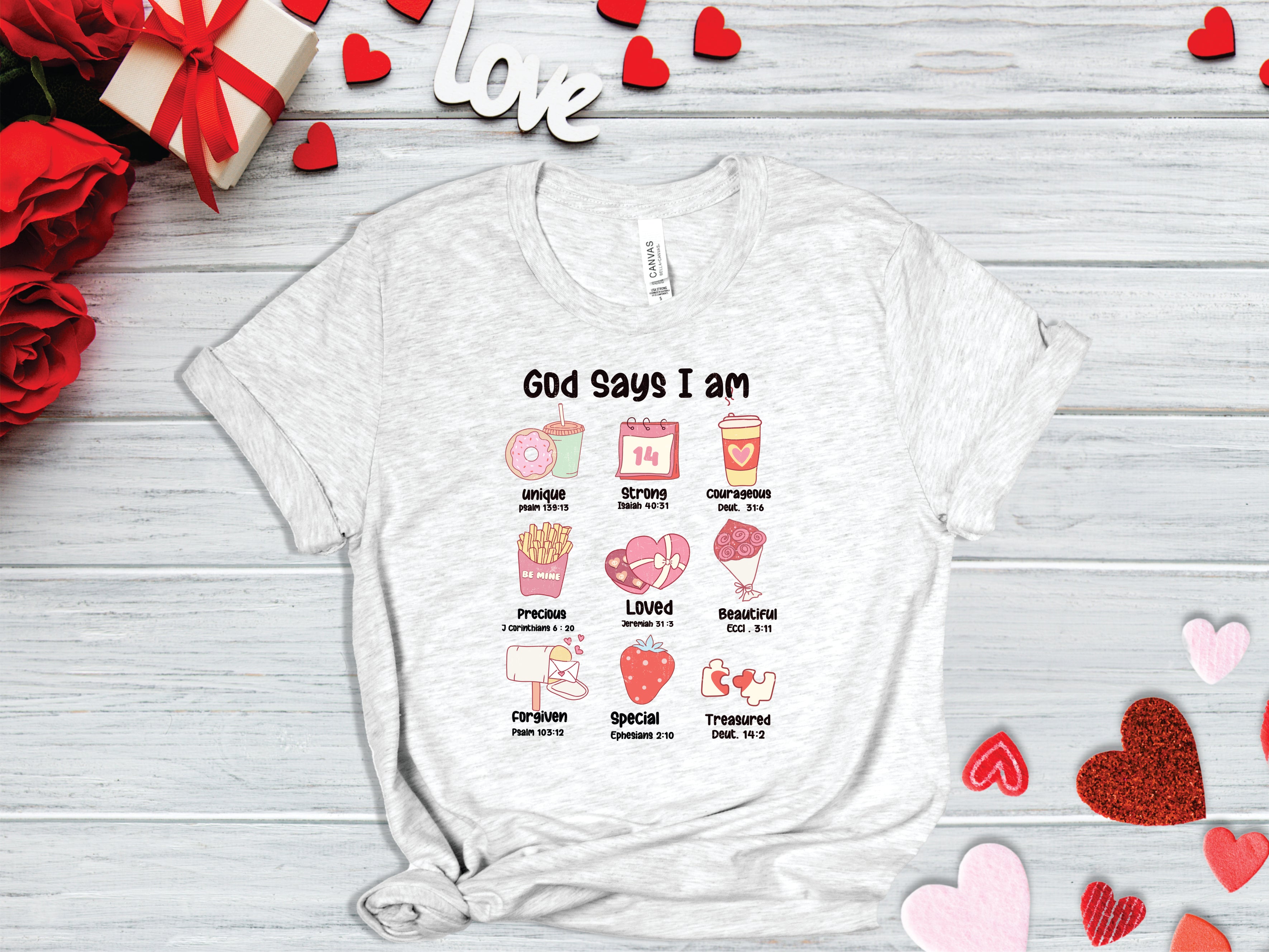 God Says I Am Collage - Transfer