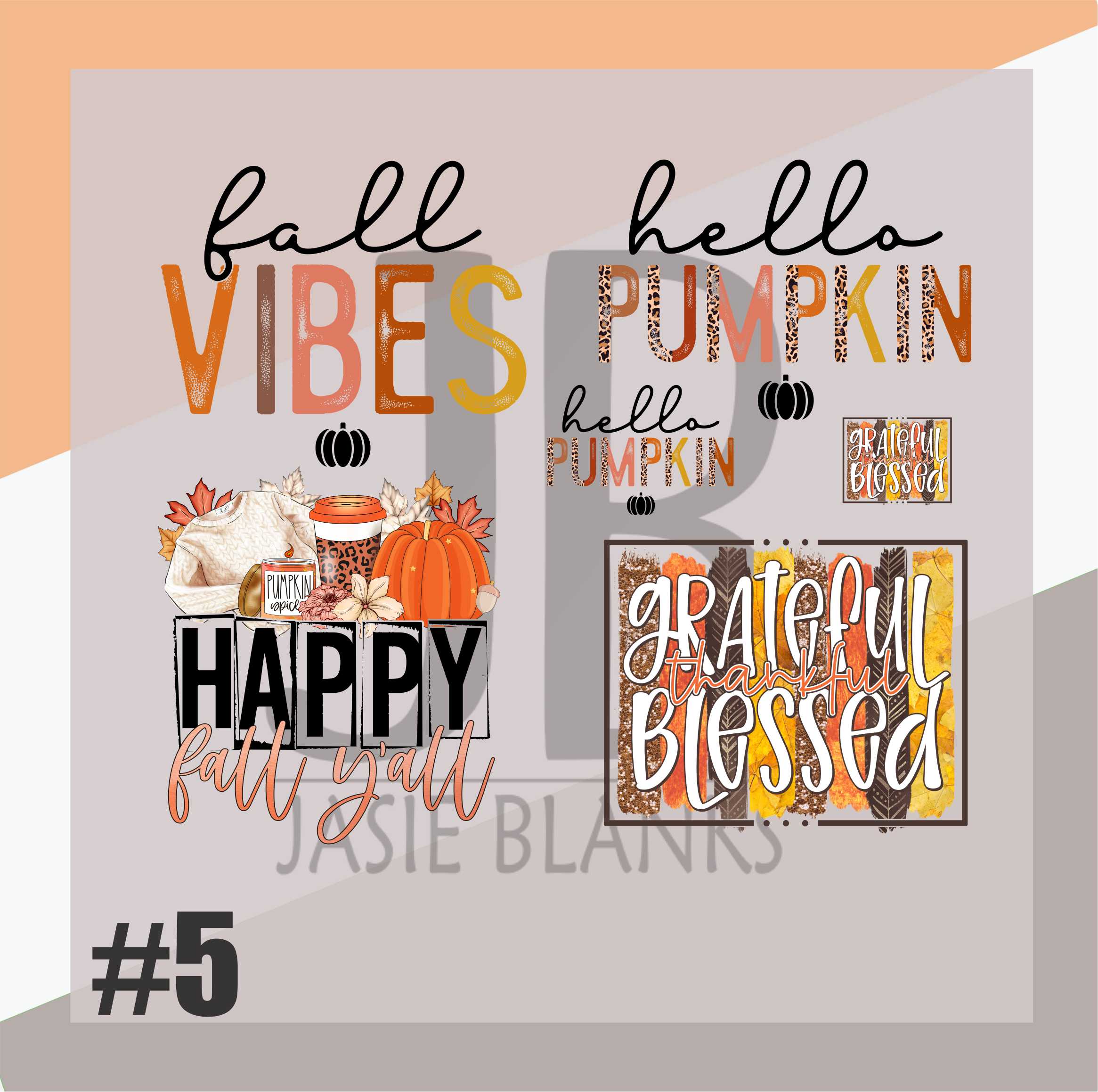 Fall Gang Sheet #5